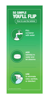 Effersan 850434007065 EfferSan Effervescent Sanitizer - 100 Count ...